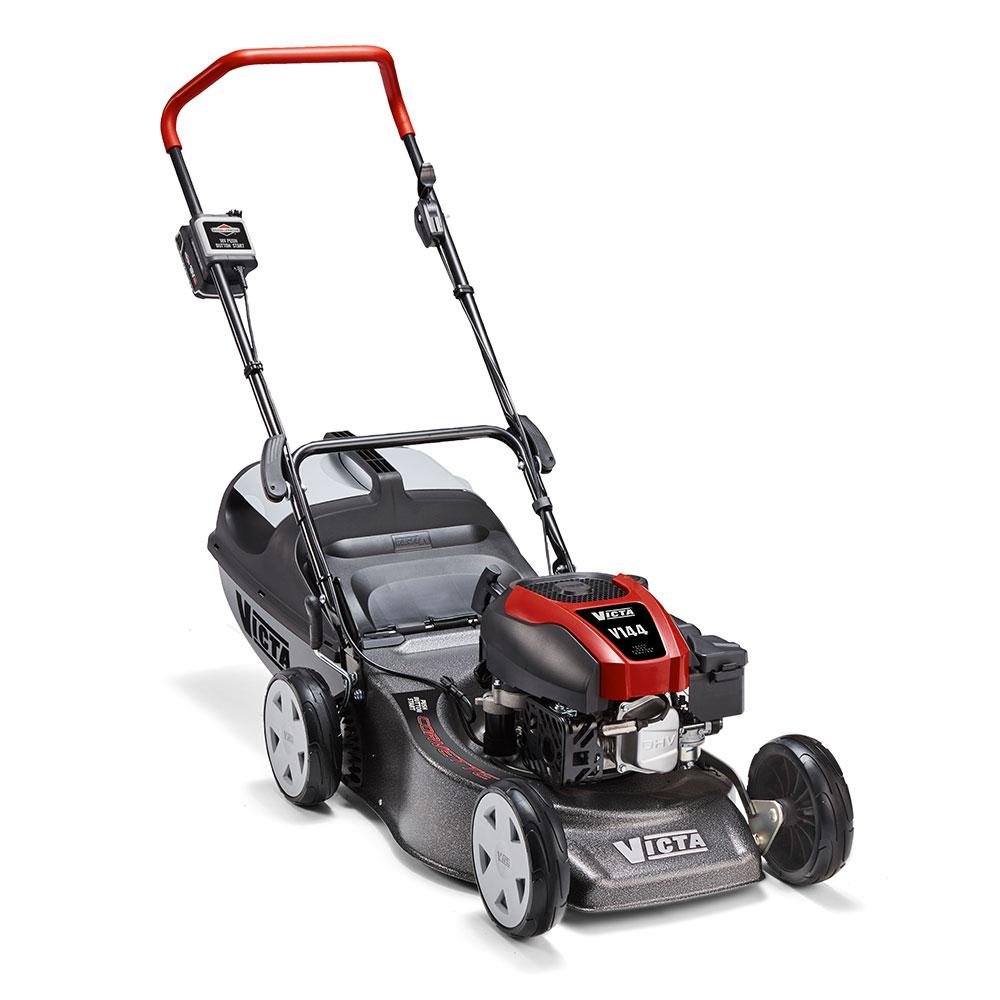 Victa Corvette Petrol Mower V144 18v Push Button Start — VillageMowers